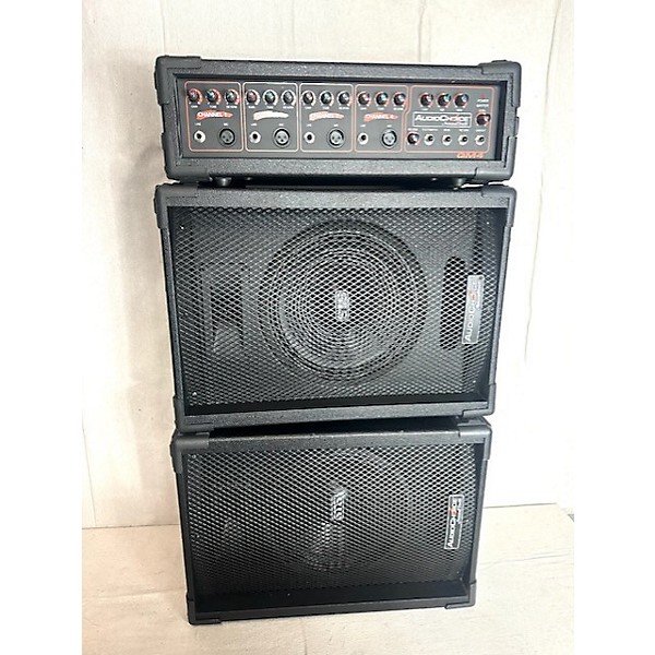 Used Sound Craft Pa Set Qm4 Unpowered Speaker | Guitar Center