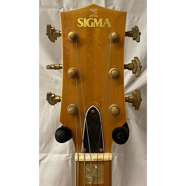 Vintage SIGMA 1974 Martin SGB2-9 Solid Body Electric Guitar Natural ...