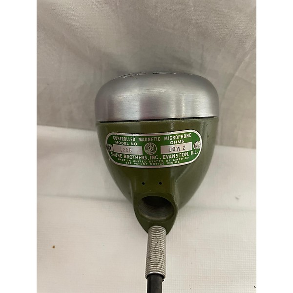 Used Shure 520B GREEN BULLET Dynamic Microphone | Guitar Center