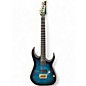 Used Ibanez Used Ibanez RGIX20FEQM Iron Label RG Series Sapphire Blue Sunburst Solid Body ...