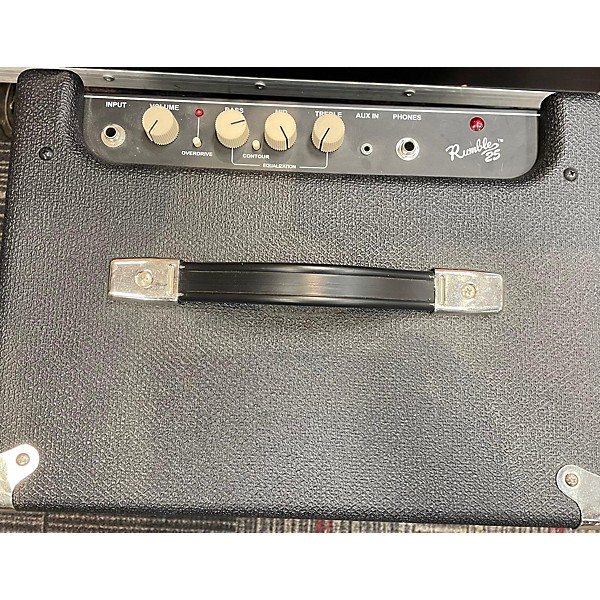 Used Fender Rumble 25 25W 1x8 Bass Combo Amp | Guitar Center
