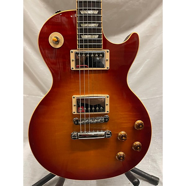Used Gibson Used 2009 Gibson Les Paul Standard Cherry Sunburst Solid Body Electric Guitar Cherry ...