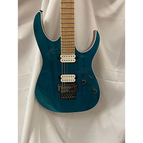 Used Ibanez Rg5120 Solid Body Electric Guitar Blue | Guitar Center