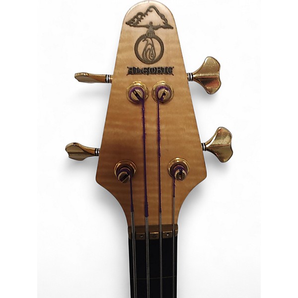 Vintage 1998 ALEMBIC Epic 4 String Worn Natural Electric Bass Guitar ...