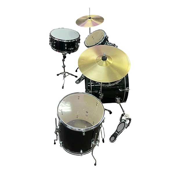 Used Ludwig BackBeat Complete 5-Piece Drum Set With Hardware And ...