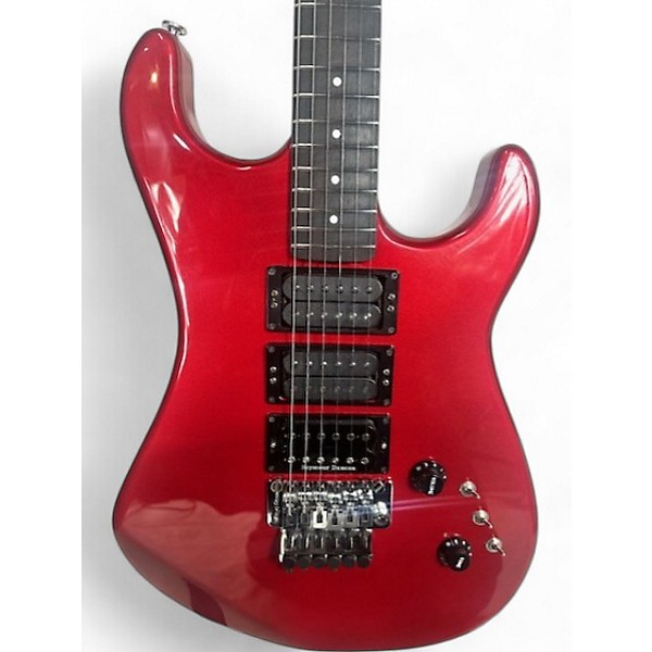 Used Kramer PACER Red Solid Body Electric Guitar Red | Guitar Center