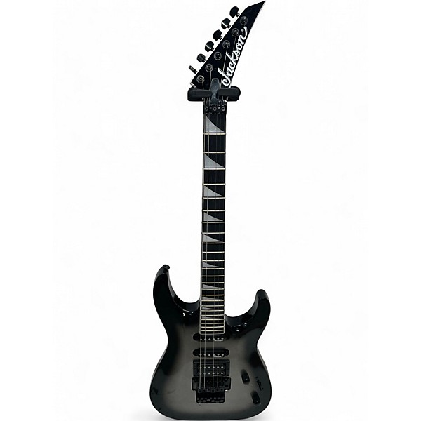 Used Jackson Used Jackson Js34 Arch Black And Silver Solid Body ...