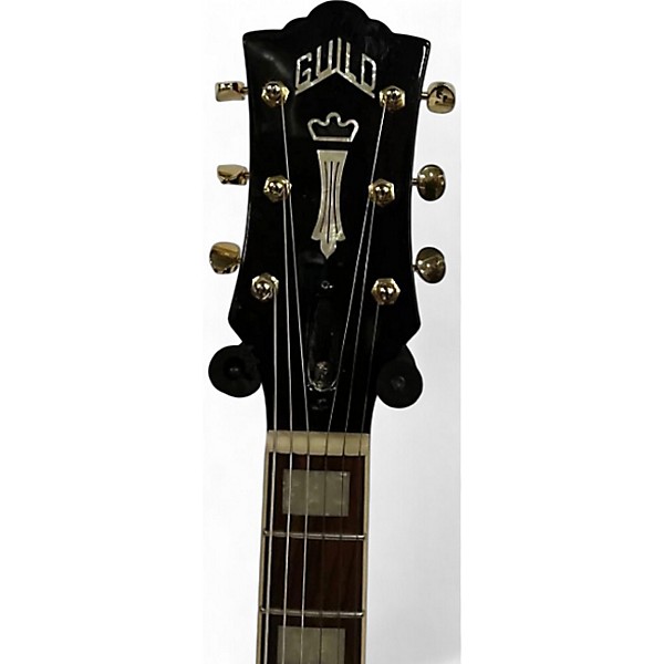 Used Guild M75 Aristocrat 2 Color Sunburst Hollow Body Electric Guitar ...