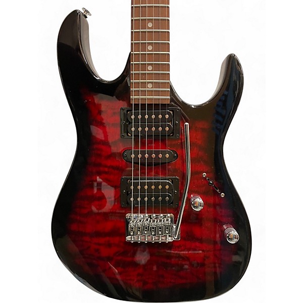 Used Ibanez RG320 Red Burst Solid Body Electric Guitar Red Burst ...
