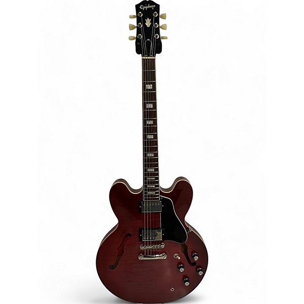 Used Epiphone Used Epiphone es335 figured raspberry burst Hollow Body ...
