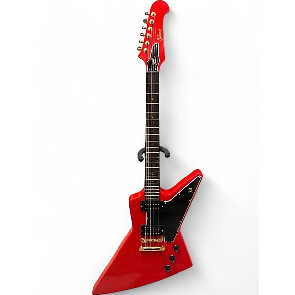Used Gibson Used Gibson LZZY HALE EXPLORER BIRD Cardinal Red Solid Body ...