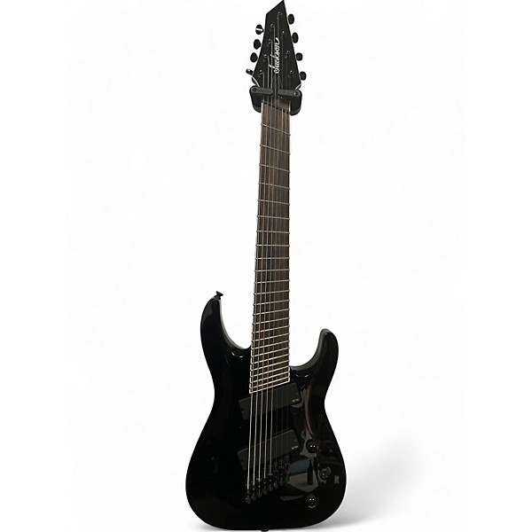 Used Jackson Used Jackson SOLOIST SLAT 8 Black Solid Body Electric ...