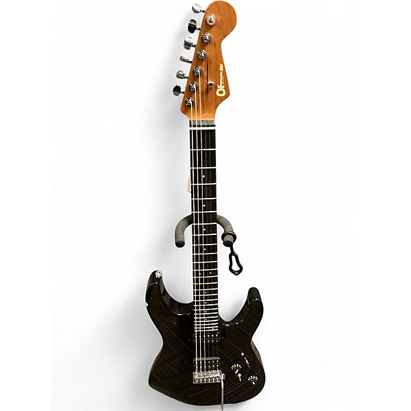 Used Charvel Used Charvel Pro Mod DK24 HH 2PT CM Black Solid Used Charvel Used Charvel Pro Mod DK24 HH 2PT CM Black Solid