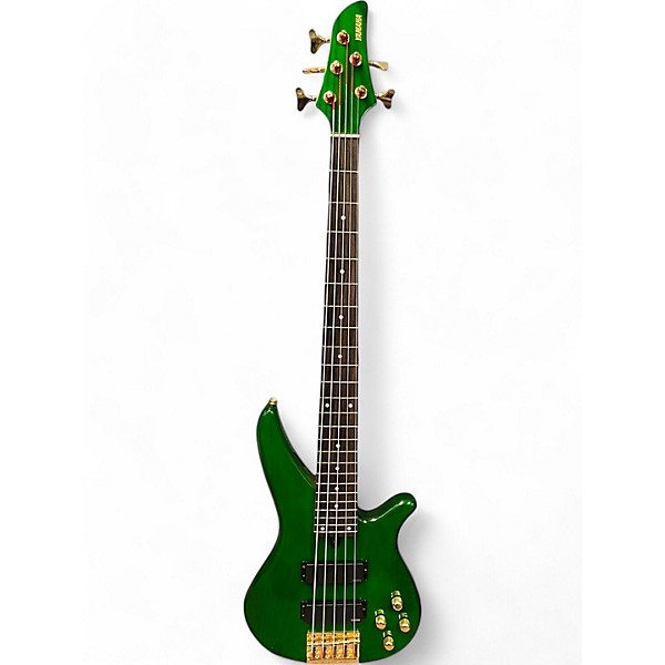 Used Yamaha Used Yamaha RBX765A Trans Green Electric Bass Guitar Trans ...
