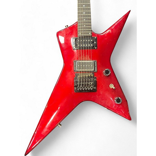 Used Guild Vintage 1984 Guild flying star Chrome Red Solid Body ...