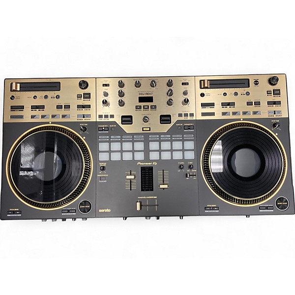 Used Pioneer DJ Used Pioneer DJ DDJREV7 GOLD DJ Controller | Guitar Center