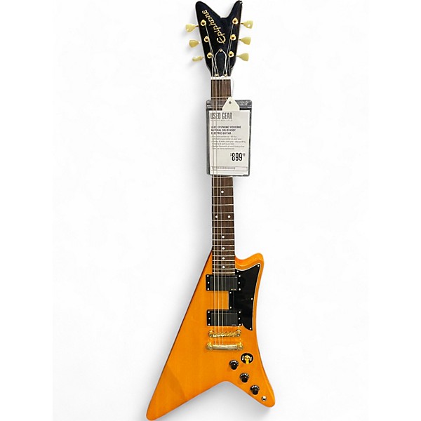 Used Epiphone moderne Natural Solid Body Electric Guitar Natural ...