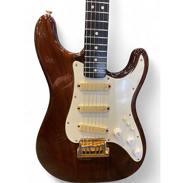 Vintage 1984 Fender ELITE STRATOCASTER WALNUT Solid Body Electric Guitar WALNUT | Guitar Center