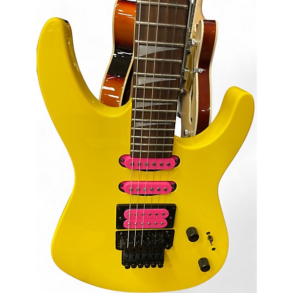 Used Jackson DK3XR Yellow Solid Body Electric Guitar Yellow | Guitar Center