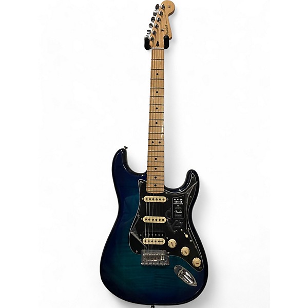 Used Fender Used Fender Player Stratocaster Blue Burst Solid Body ...