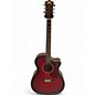 Used Guild Used Guild om-240ce oxblood burst Acoustic Guitar oxblood ...