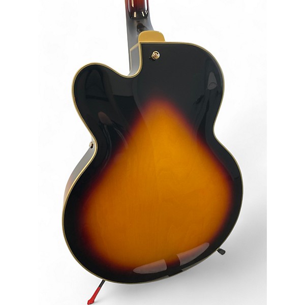 Used Epiphone Used Epiphone Broadway Vintage Sunburst Hollow Body Electric Guitar Vintage ...