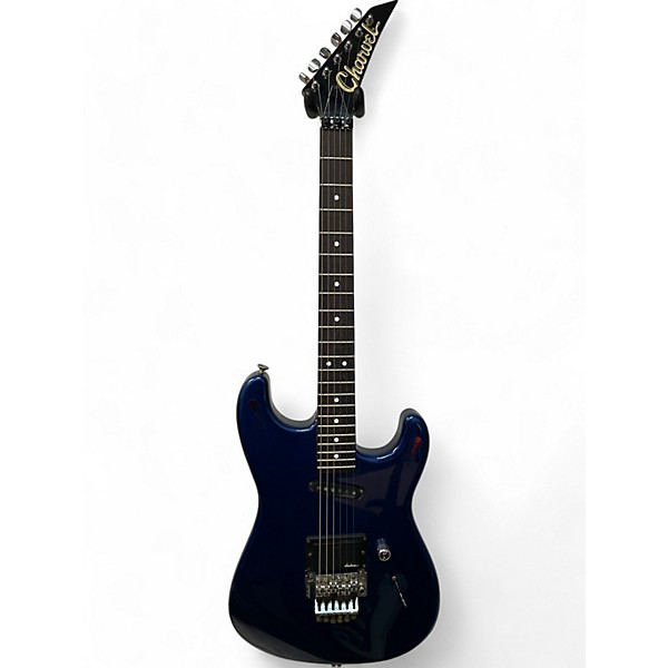 Used 1990s Charvel PREDATOR 3DR Blue Solid Body Electric Guitar Blue ...
