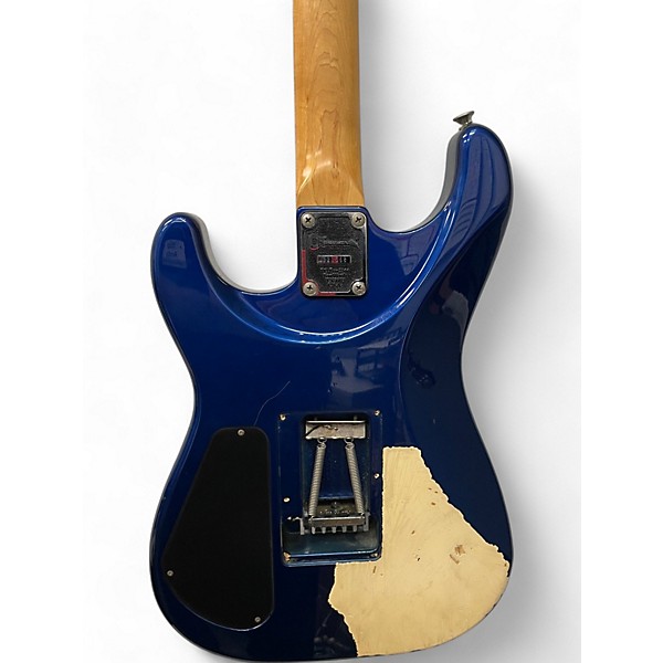 Used 1990s Charvel PREDATOR 3DR Blue Solid Body Electric Guitar Blue ...