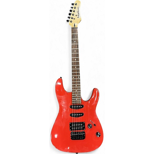 Used Washburn Used Washburn MG120 Red Solid Body Electric Guitar Red ...
