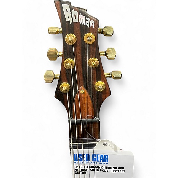 Used Ed Roman Used Ed Roman Quicklsilver Natural Solid Body Electric ...