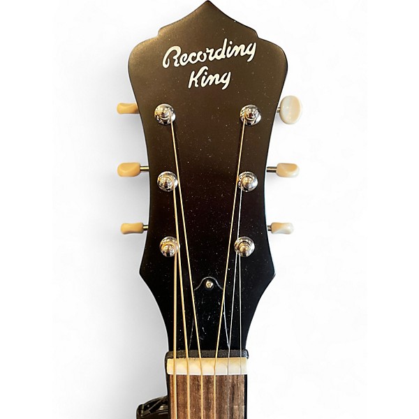 Used Recording King Used Recording King RPH-R1-BRB Tobacco Sunburst Resonator Guitar Tobacco ...