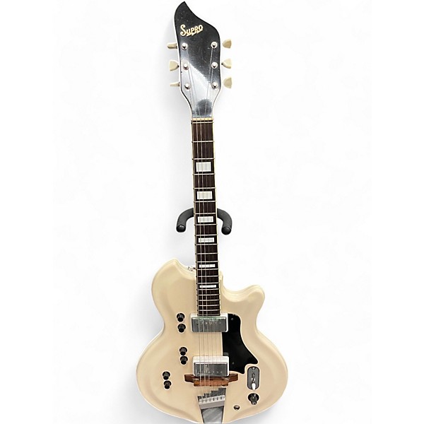 Used Supro Vintage 1962 Supro 1962 Supro Martinique Ermine White Solid ...