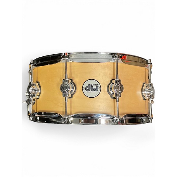 Used DW Used DW 14X6 Design Series Snare Natural Drum Natural 212 ...