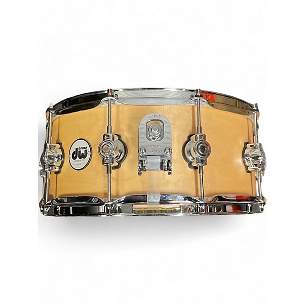Used DW Used DW 14X6 Design Series Snare Natural Drum Natural 212 ...