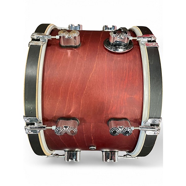 Used PDP by DW Used PDP by DW 3 Piece Concept Series Satin Red Drum Kit ...