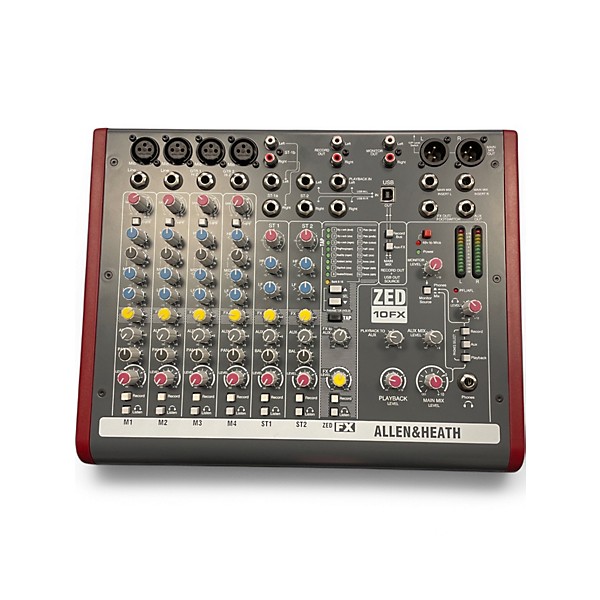 Used Allen & Heath Used Allen & Heath ZED10FX Unpowered Mixer | Guitar ...