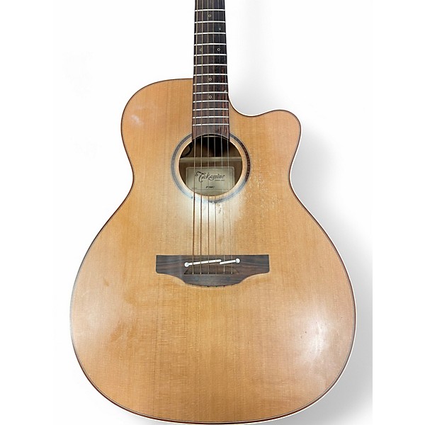 Used Takamine P3MC Natural Acoustic Electric Guitar Natural | Guitar Center