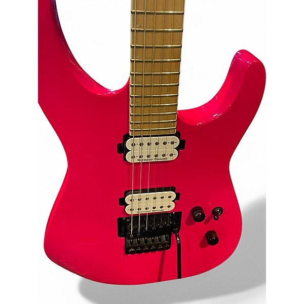 Used Jackson soloist magenta Solid Body Electric Guitar magenta ...