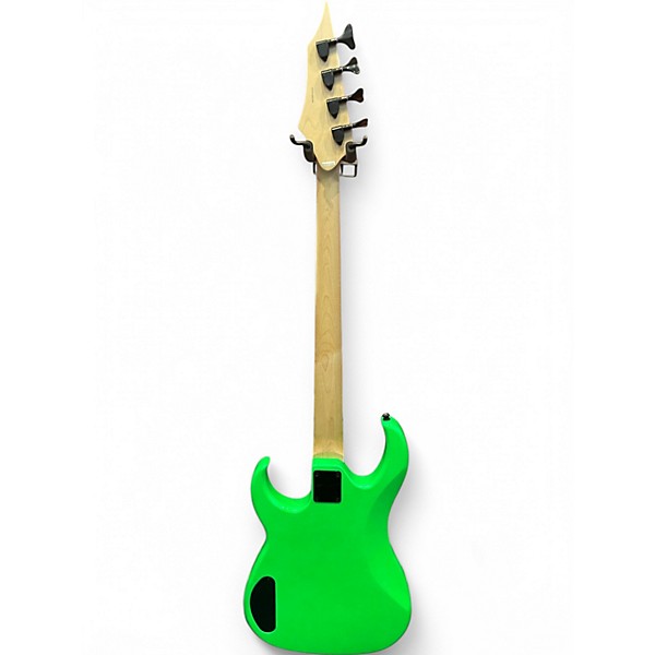 Used Dean Used Dean Custom Zone Neon Green Solid Body Electric Guitar ...