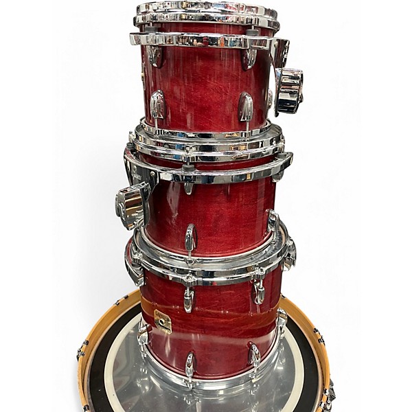 Used Gretsch Drums 5 Piece Renown Candy Apple Red Drum Kit Candy Apple ...