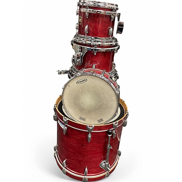 Used Gretsch Drums 5 Piece Renown Candy Apple Red Drum Kit Candy Apple ...