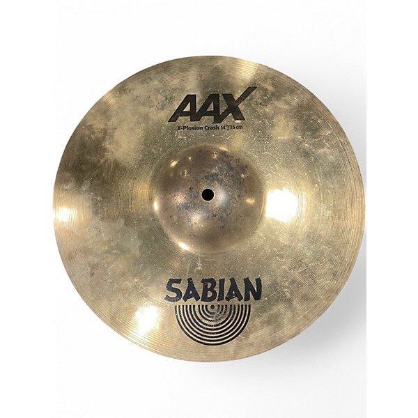 Used SABIAN Used SABIAN 14in AAX Xplosion Crash Cymbal 33 | Guitar Center