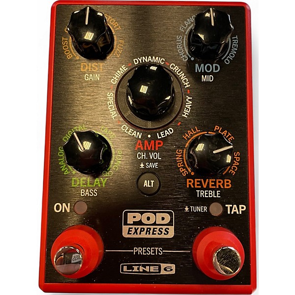 Used Line 6 Pocket Pod Express Amp Modeler Effect Processor | Guitar Center