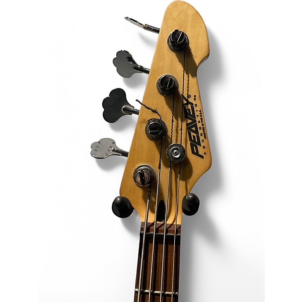 Used Peavey foundation Candy Apple Red Electric Bass Guitar Candy Apple ...