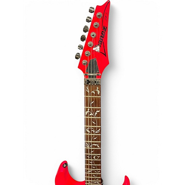 Used Ibanez Used Ibanez JEMJRSP Pink Solid Body Electric Guitar Pink ...
