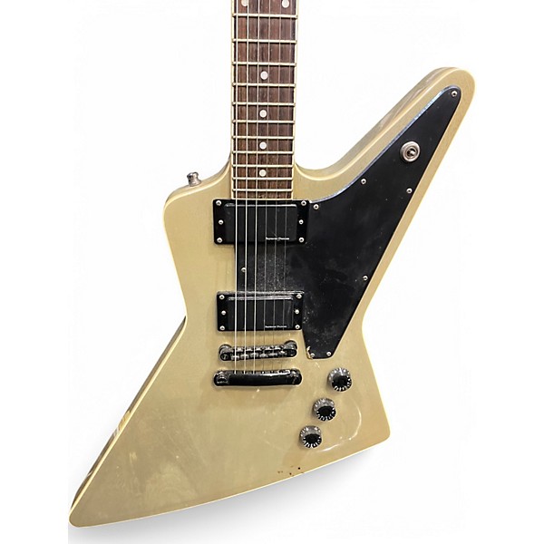 Used Epiphone Explorer Pro Vintage Yellow Solid Body Electric Guitar ...