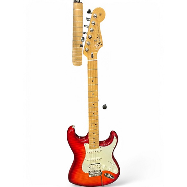 Used 2020s Fender Player Plus Stratocaster HSS Cherry Sunburst Solid ...