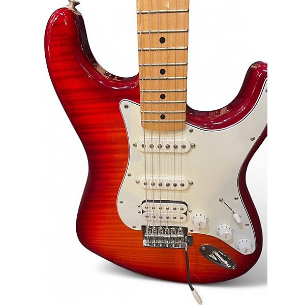 Used 2020s Fender Player Plus Stratocaster HSS Cherry Sunburst Solid ...