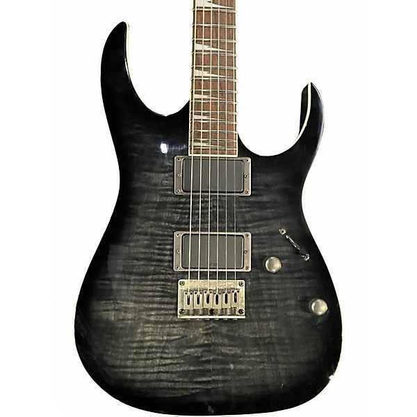 Used Ibanez Used Ibanez rg3exfm1 Black Onyx Solid Body Electric Guitar ...