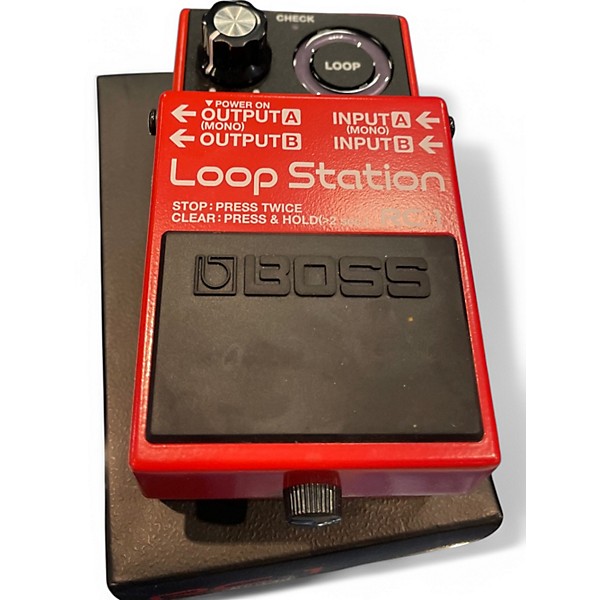 Used BOSS Used BOSS RC1 Loop Station Pedal | Guitar Center